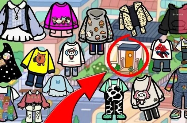 Персонажи Тока Бока с одеждой для распечатки (100 картинок)